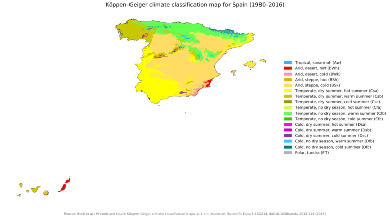Map Of Spain Created By The CIA - Brilliant Maps