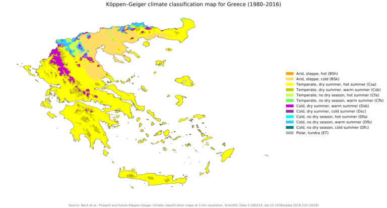 Map Of Greece Created By The CIA - Brilliant Maps