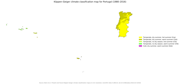 Map Of Portugal Created By The CIA - Brilliant Maps