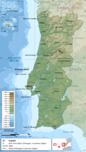 Map Of Portugal Created By The CIA - Brilliant Maps