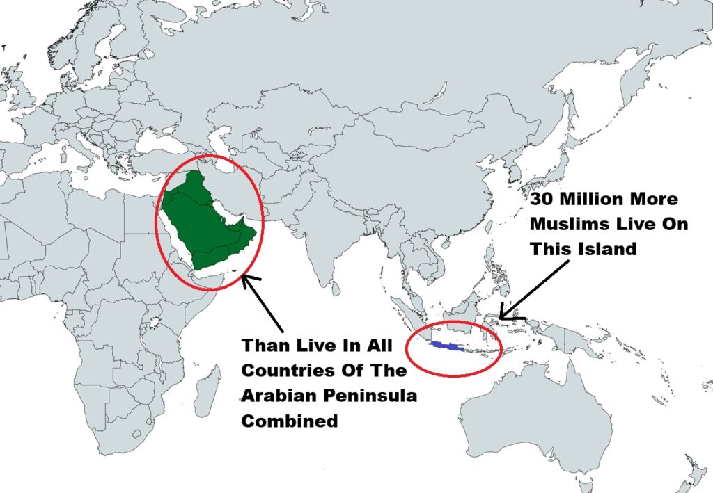 1 In 50 People In The Whole World Live On This Island - Brilliant Maps