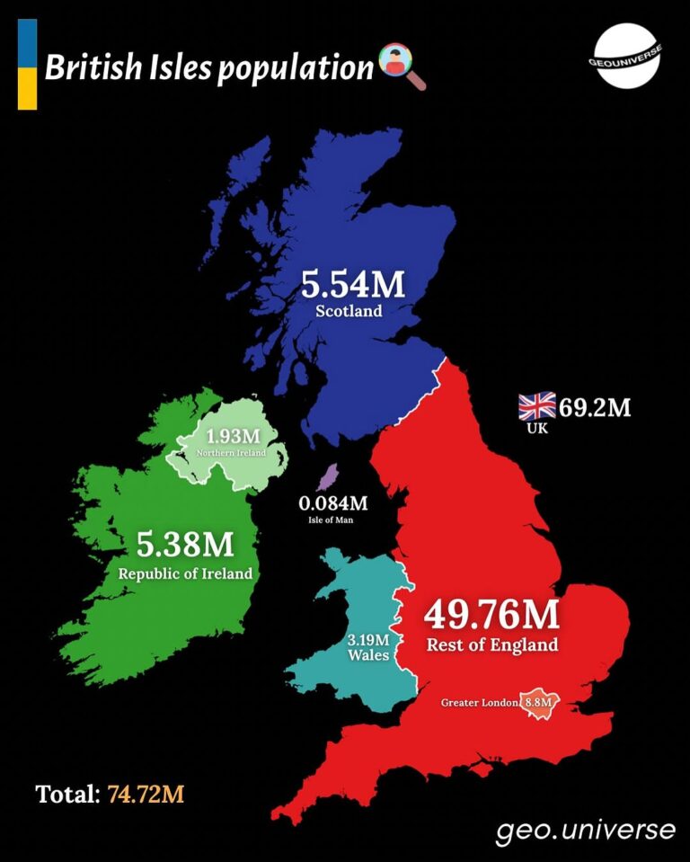 England vs Great Britain vs United Kingdom Explained - Brilliant Maps