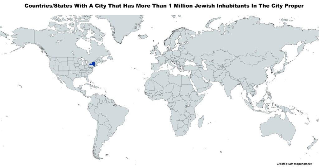 Does Your State Have More Jews or Muslims? - Brilliant Maps