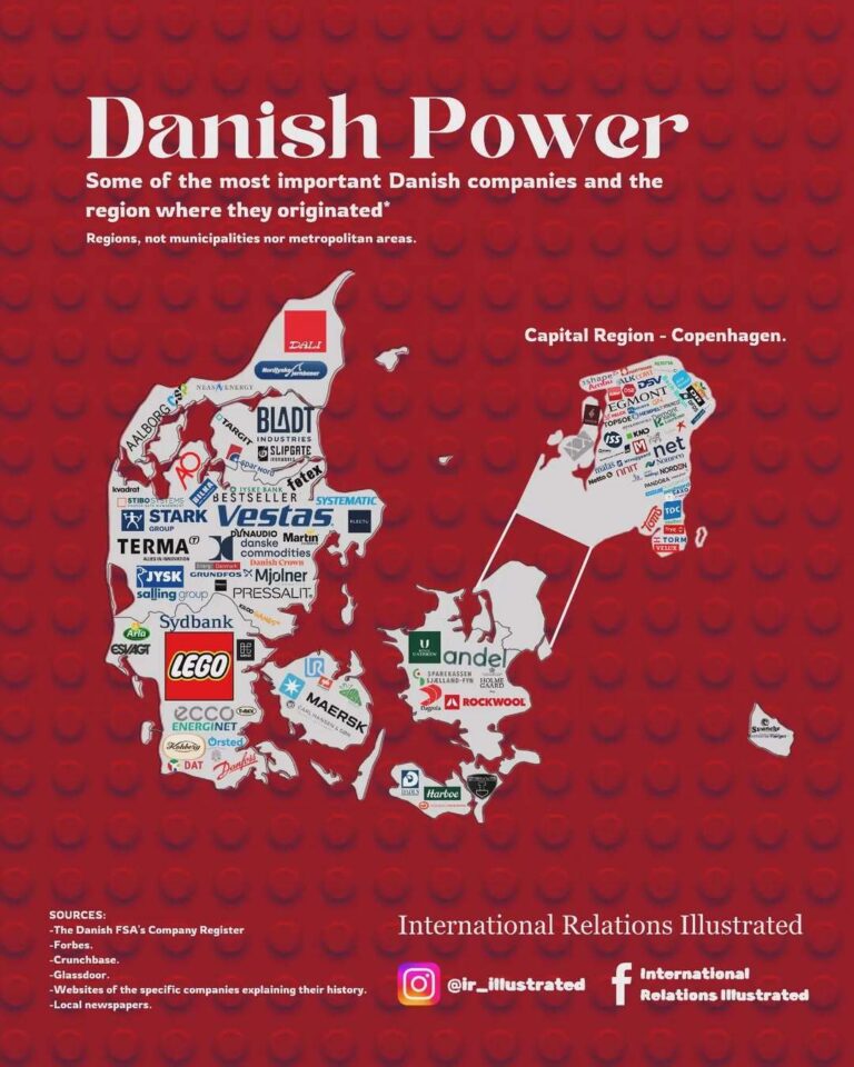 Maps Of The Biggest Companies & Brands In Countries Around The World ...