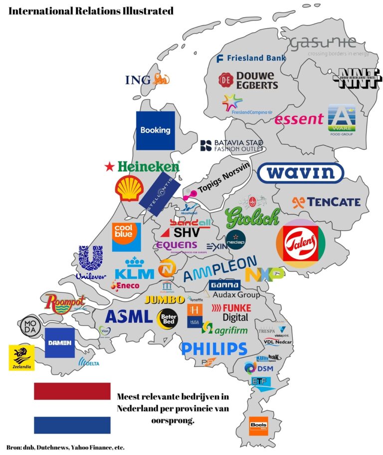 Maps Of The Biggest Companies & Brands In Countries Around The World ...