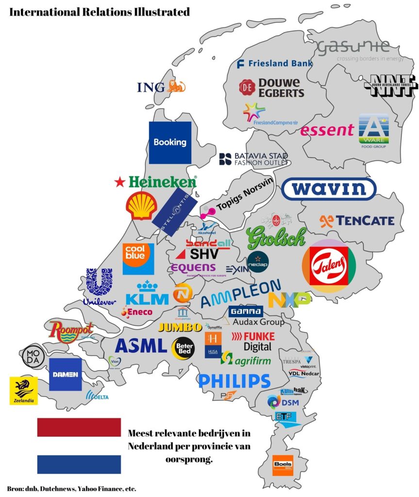 Maps Of The Biggest Companies & Brands In Countries Around The World ...