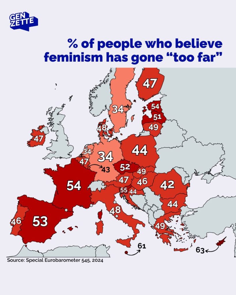 13 Shocking European Gender Stereotype Maps - Brilliant Maps