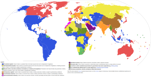 Systems of Government List 2024: Presidents, Monarchies & More ...