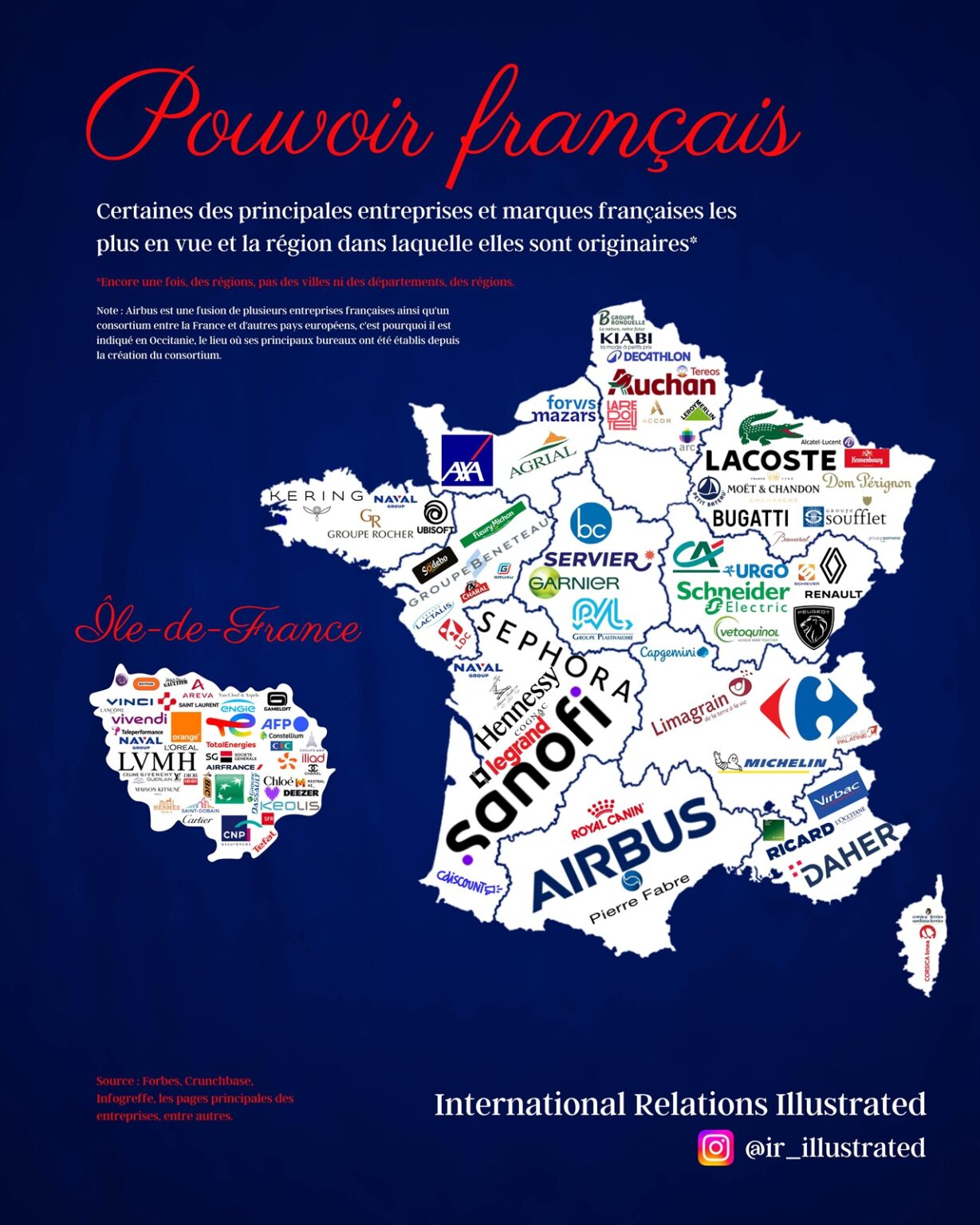 Maps Of The Biggest Companies & Brands In Countries Around The World ...