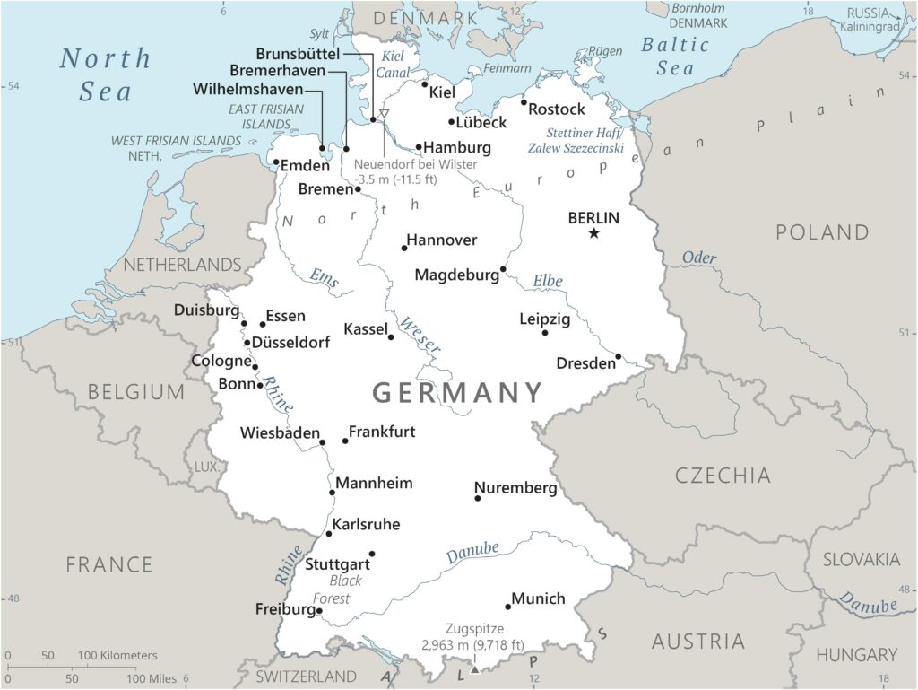 Map Of Germany The CIA No Longer Wants You To See - Brilliant Maps
