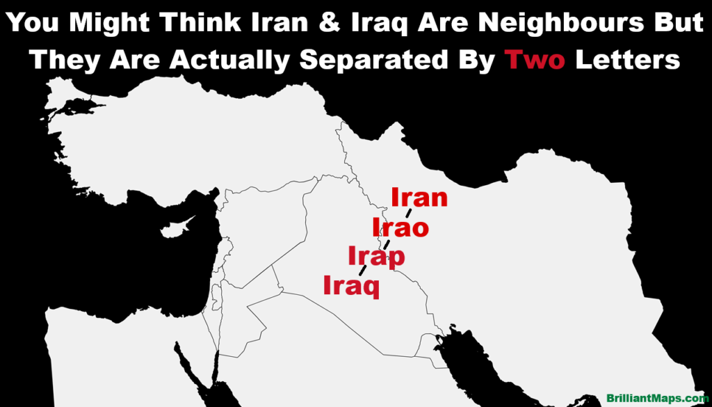 Map Of Iraq The CIA No Longer Wants You To See - Brilliant Maps