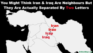 Map Of Iraq The CIA No Longer Wants You To See - Brilliant Maps