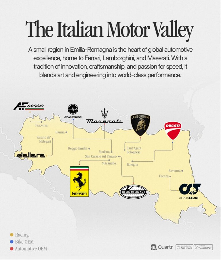 Maps Of The Biggest Companies & Brands In Countries Around The World ...