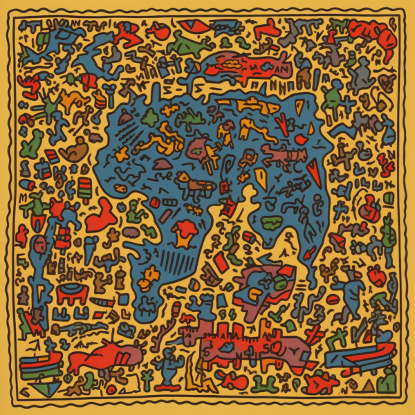 19 World Maps In The Style of Famous Artists - Brilliant Maps