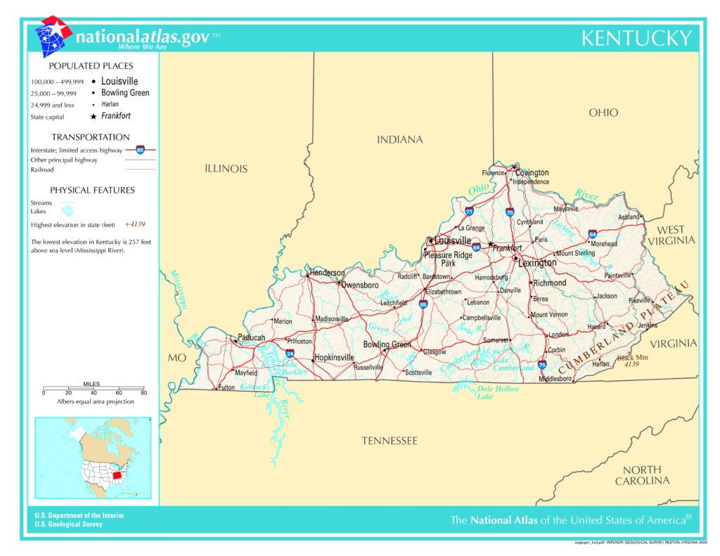 Map of Kentucky The Government Doesn’t Want You To See - Brilliant Maps