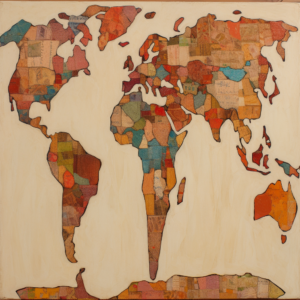 19 World Maps In The Style of Famous Artists - Brilliant Maps