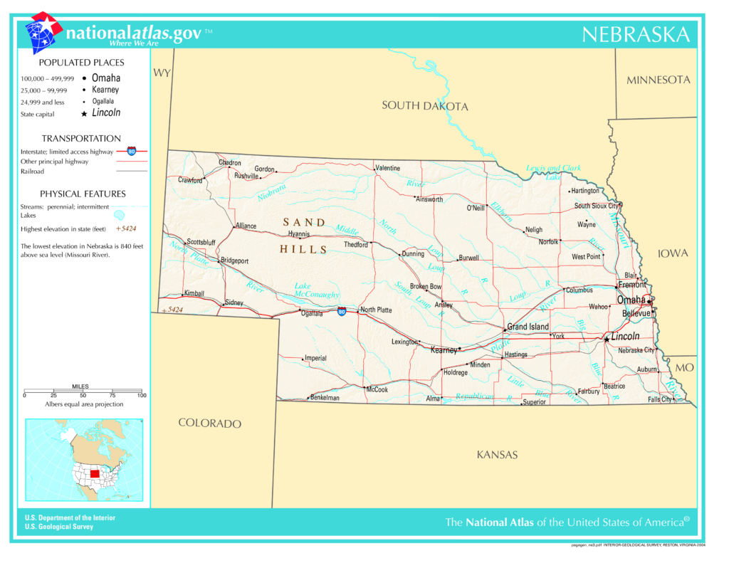 Map of Nebraska The Government Doesn’t Want You To See - Brilliant Maps