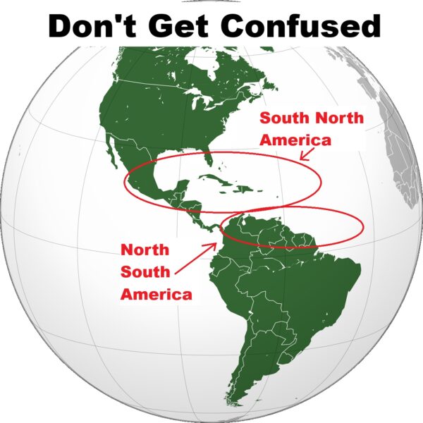 South North America vs North South America - Brilliant Maps