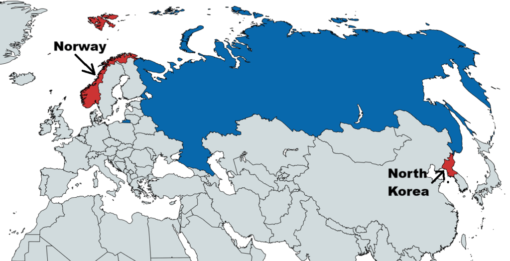5 Countries That Are Much Closer To Each Other Than You Think ...