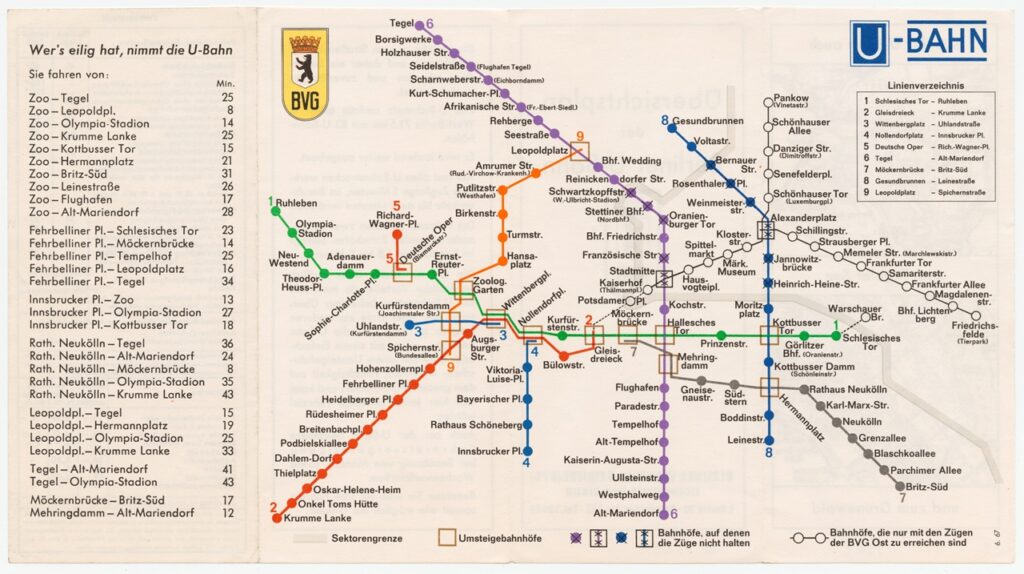 Something's Not Quite Right With This East German Public Transit Map ...
