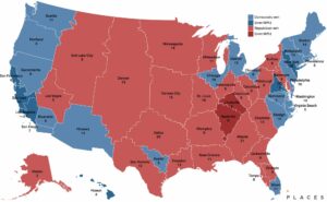 Political Map of 48 Hypothetical US states Centered Around The 48 ...
