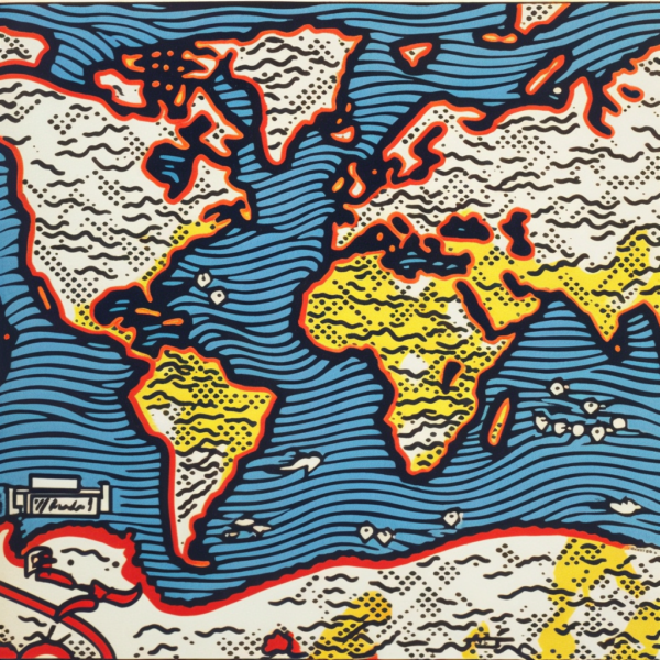 19 World Maps In The Style of Famous Artists - Brilliant Maps