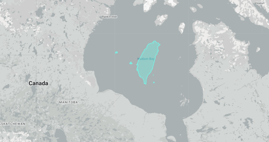 13 Countries & States That Can Fit Inside Canada's Hudson Bay ...