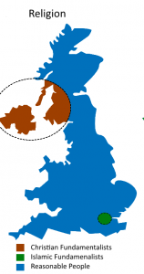 12 Ways To Divide The UK: From Accent To Religion - Brilliant Maps