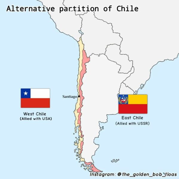 What If Chile Had Been Divided Between East & West During The Cold War ...