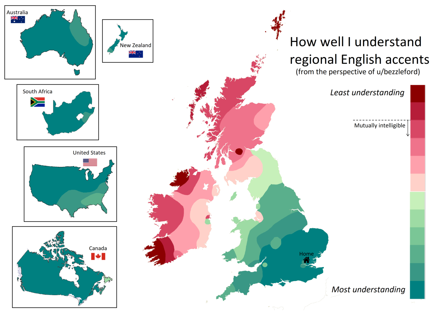 How Easy Regional English Accents Are To Understand As A Londoner ...