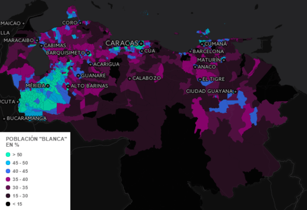 Ethnic Map of Venezuela - Brilliant Maps