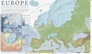 Map Of The World During The Last Ice Age - Brilliant Maps