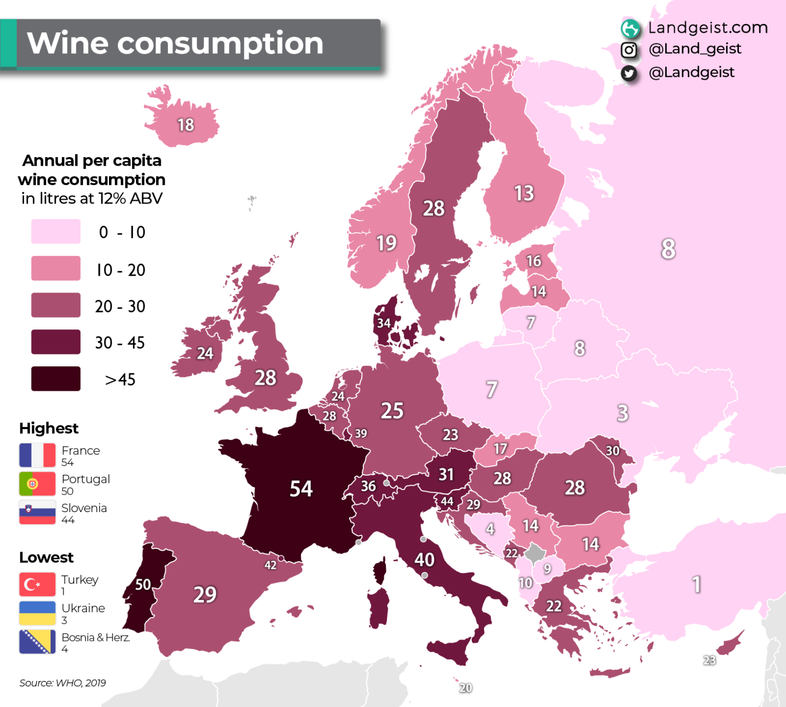 Maps Showing Beer, Wine Or Spirits: Most Popular Alcoholic Drink By ...