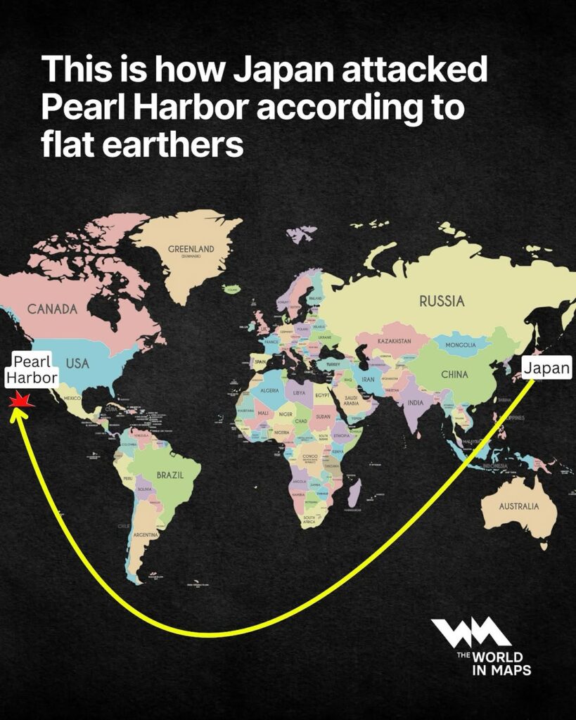 Flat Earth Map: Gleason's New Standard Map Of The World & Square and ...