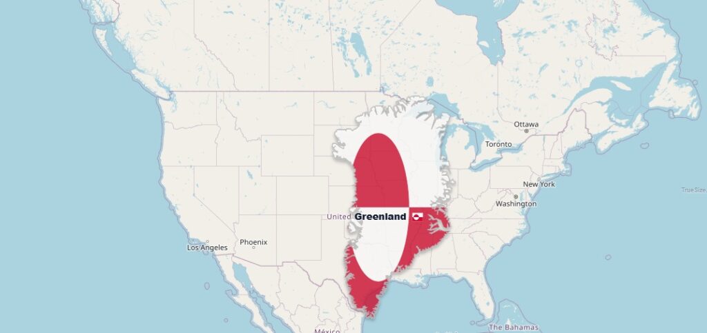 The Left & Right Are Both Lying To You About Greenland's Size ...