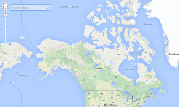 50% of Canadians Live South of The Red Line - Brilliant Maps