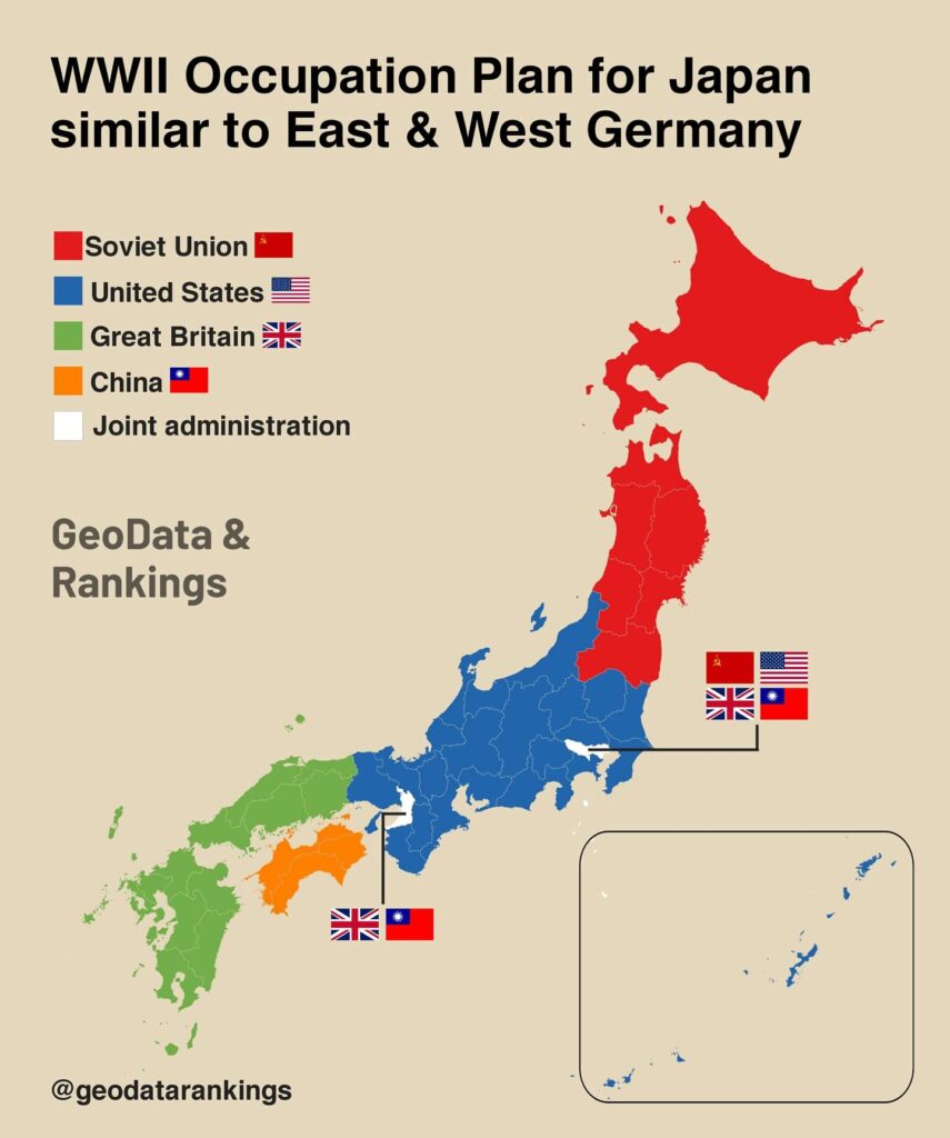 A Hypothetical Post-WWII Occupation Plan For Japan Similar To East ...