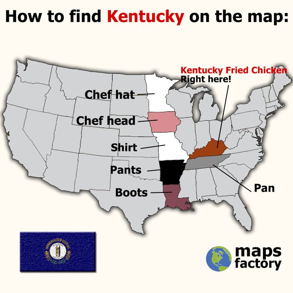 Map of Kentucky The Government Doesn’t Want You To See - Brilliant Maps