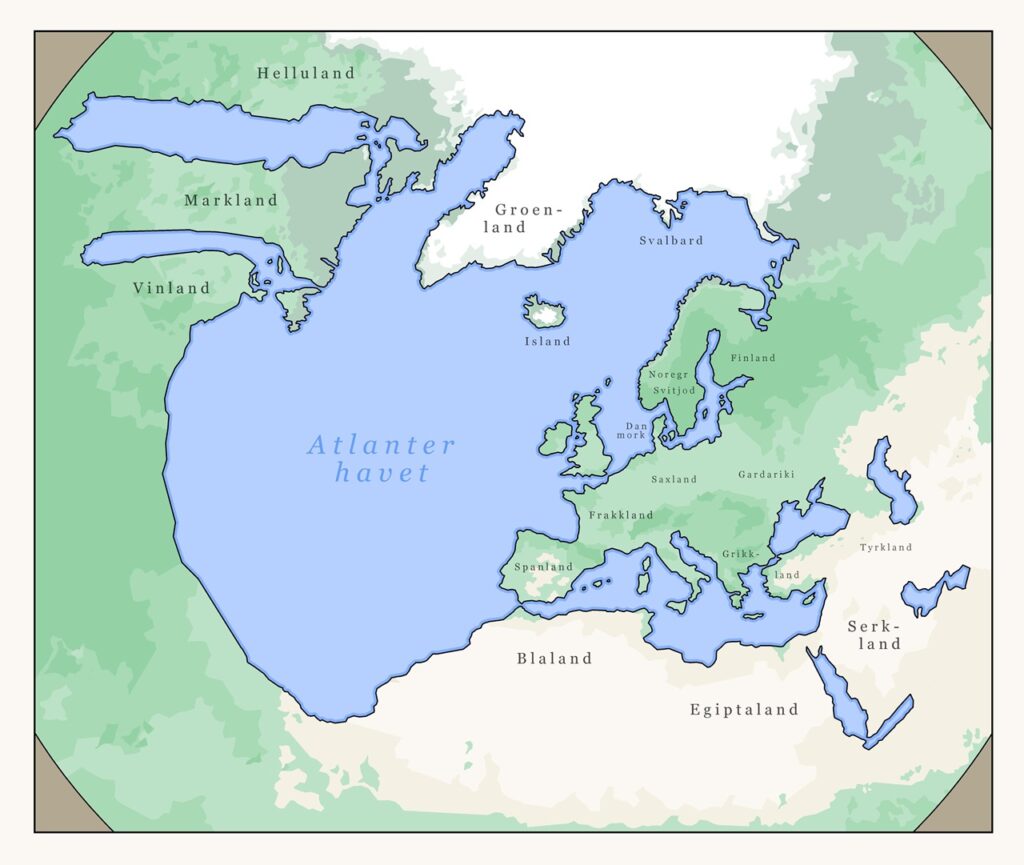 Map Of Viking Expansion Between 790 & 1066 - Brilliant Maps