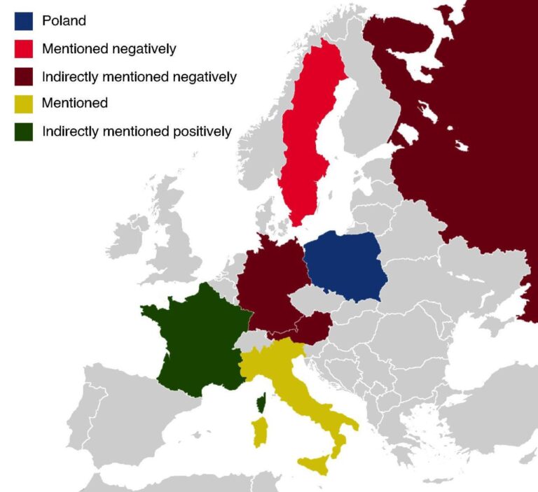 All The Countries Mentioned In The Polish National Anthem Brilliant Maps All The Countries Mentioned In The Polish National Anthem Brilliant Maps