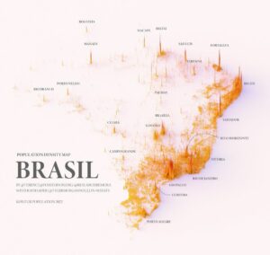 5 Areas of Brazil With The Same Population - Brilliant Maps