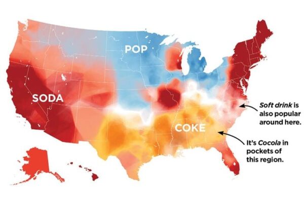 26 Linguistic Maps That Divide Americans - Brilliant Maps