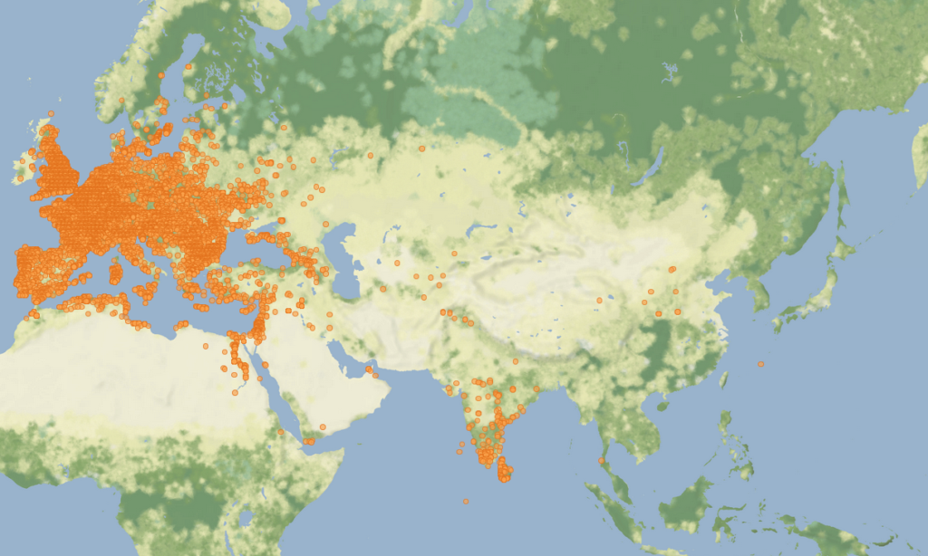 Where Roman Coins Have Been Found Around The World Brilliant Maps