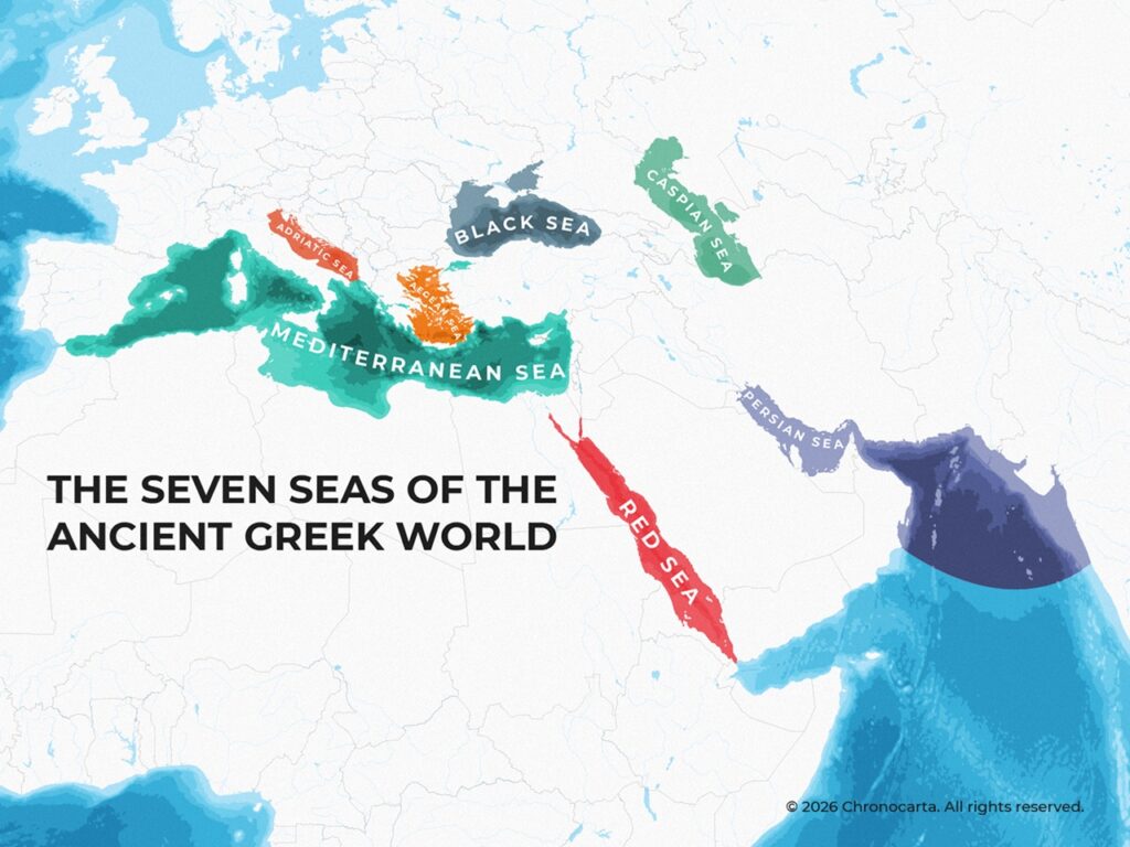 The Seven Seas From The Ancient Greek, Arabian & Medieval European ...