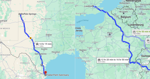 It Takes Longer To Drive Across Texas Than It Does Driving From ...