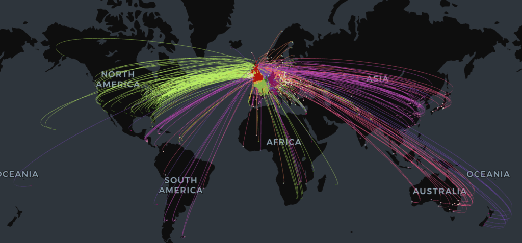 A Map of All 1,600 Twin Towns & Sister Cities of The UK - Brilliant Maps